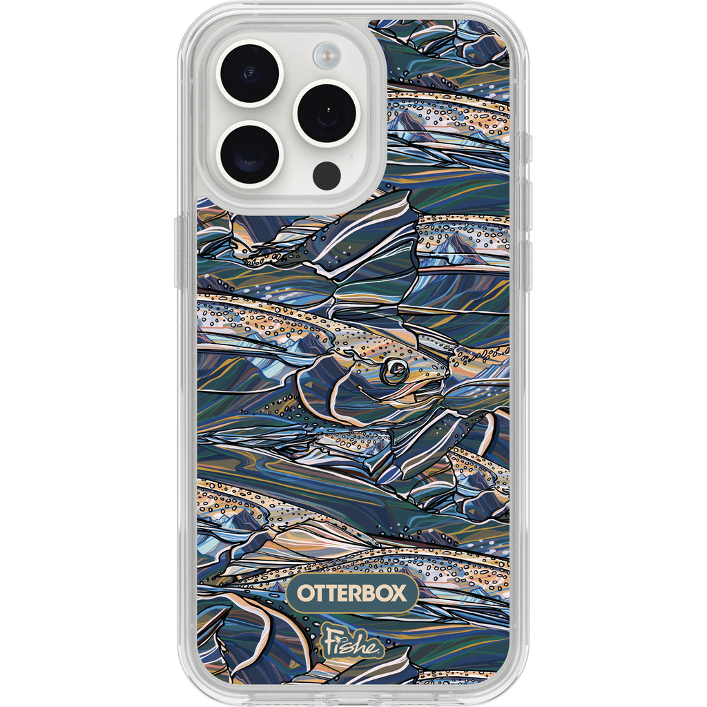 iPhone 15 Pro Max Fish Phone Case| OtterBox Symmetry Series Clear