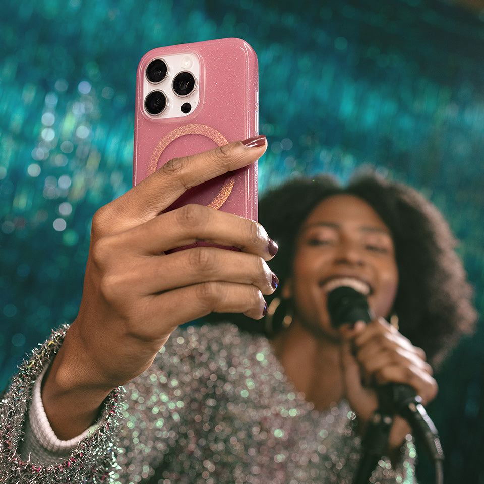 Flower iPhone 16 Pro Case | OtterBox Symmetry Series