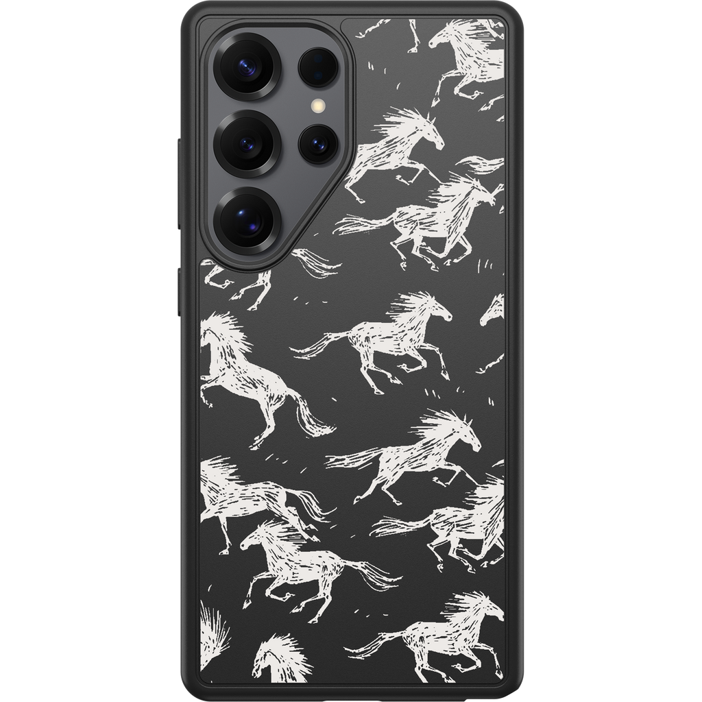 Cow Print Galaxy S25 Ultra Case | Symmetry Series with Magnets – OtterBox