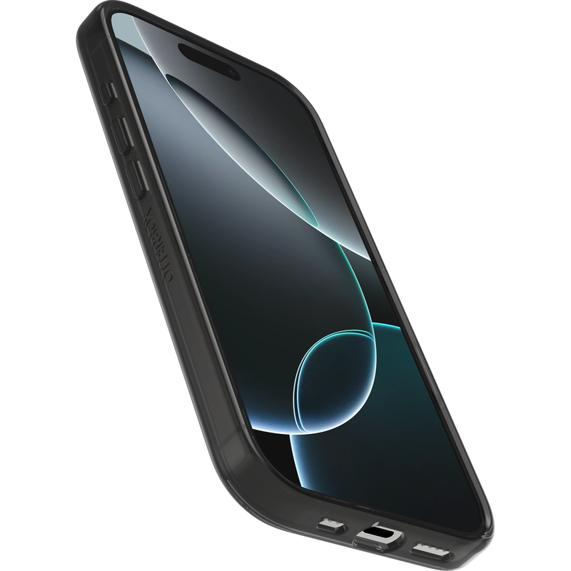 Black luxury Clear iPhone 16 Pro Case | OtterBox Lumen Series