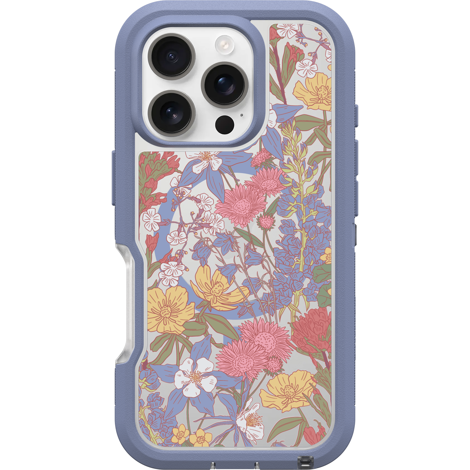 Purple Clear Heavy-Duty iPhone 16 Pro Case | OtterBox