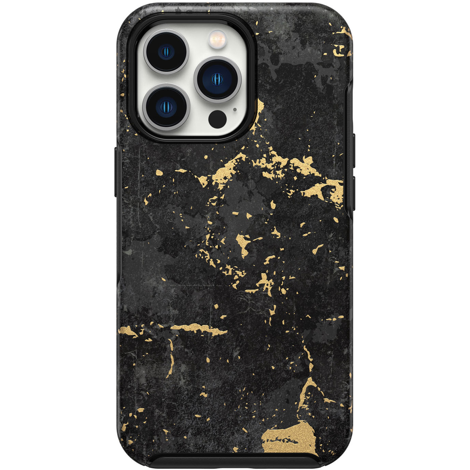 Gold Cute iPhone 13 Pro Case | OtterBox Symmetry Series AM