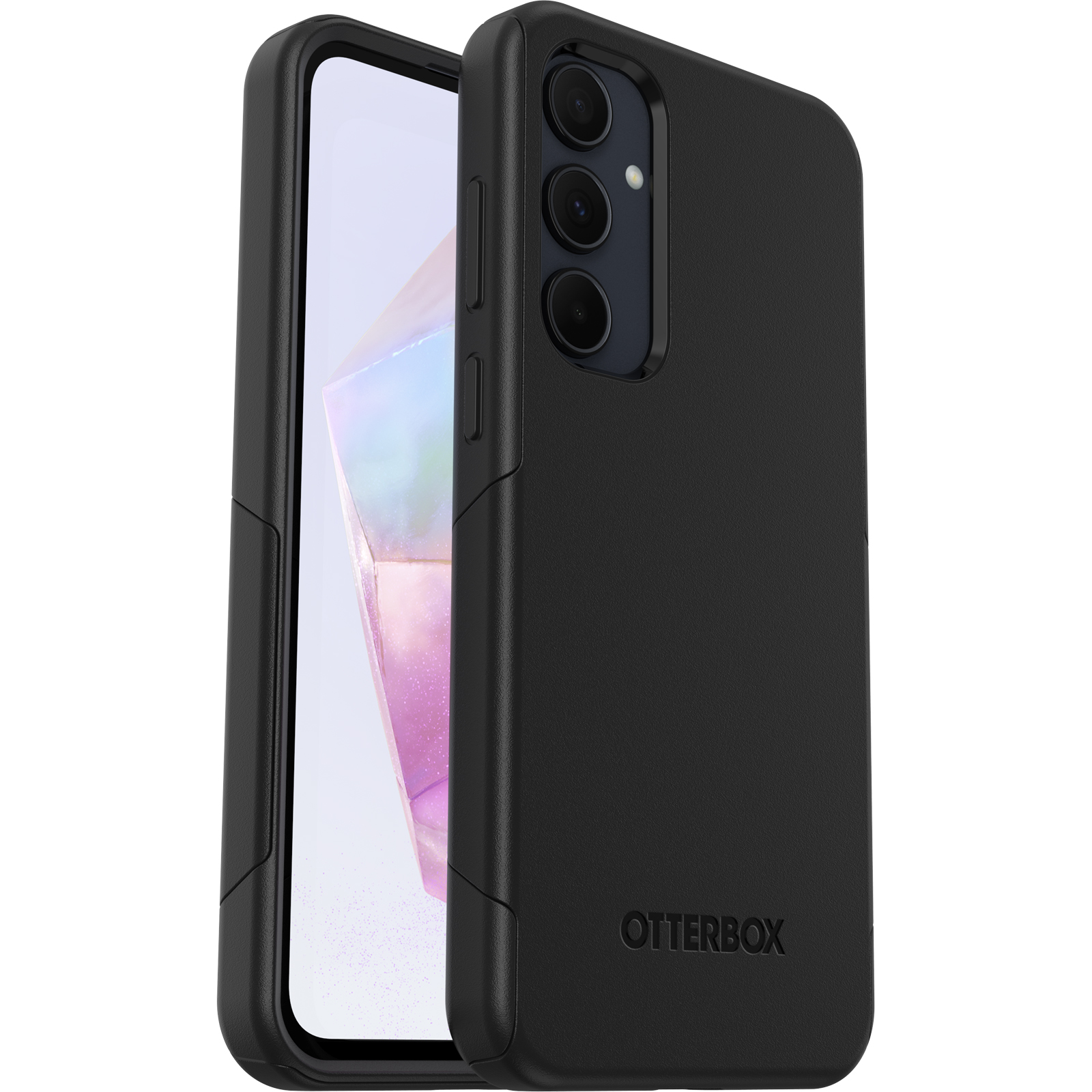 Black Pocket-Friendly Galaxy A55 Case | OtterBox